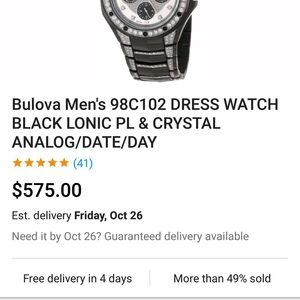 Bulova | Accessories | Bulova Mens 98c2 Dress Watch | Poshmark
